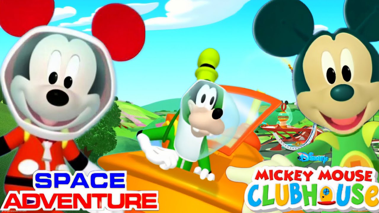 Goofy On Mars🚀 - Mickey Mouse Clubhouse🏠 | Space Adventures🛰 | Martian Mickey Needs Help👨‍🚀@disneyjr