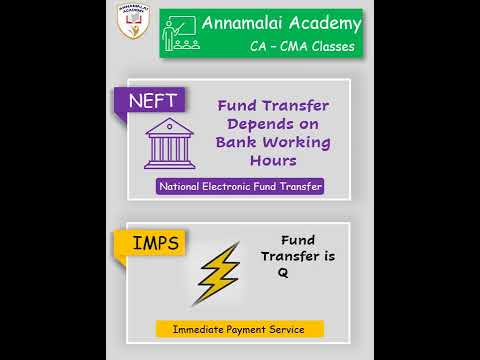 NEFT Vs IMPS – National Electronic Fund Transfer Vs Immediate Payment Service - தமிழில்