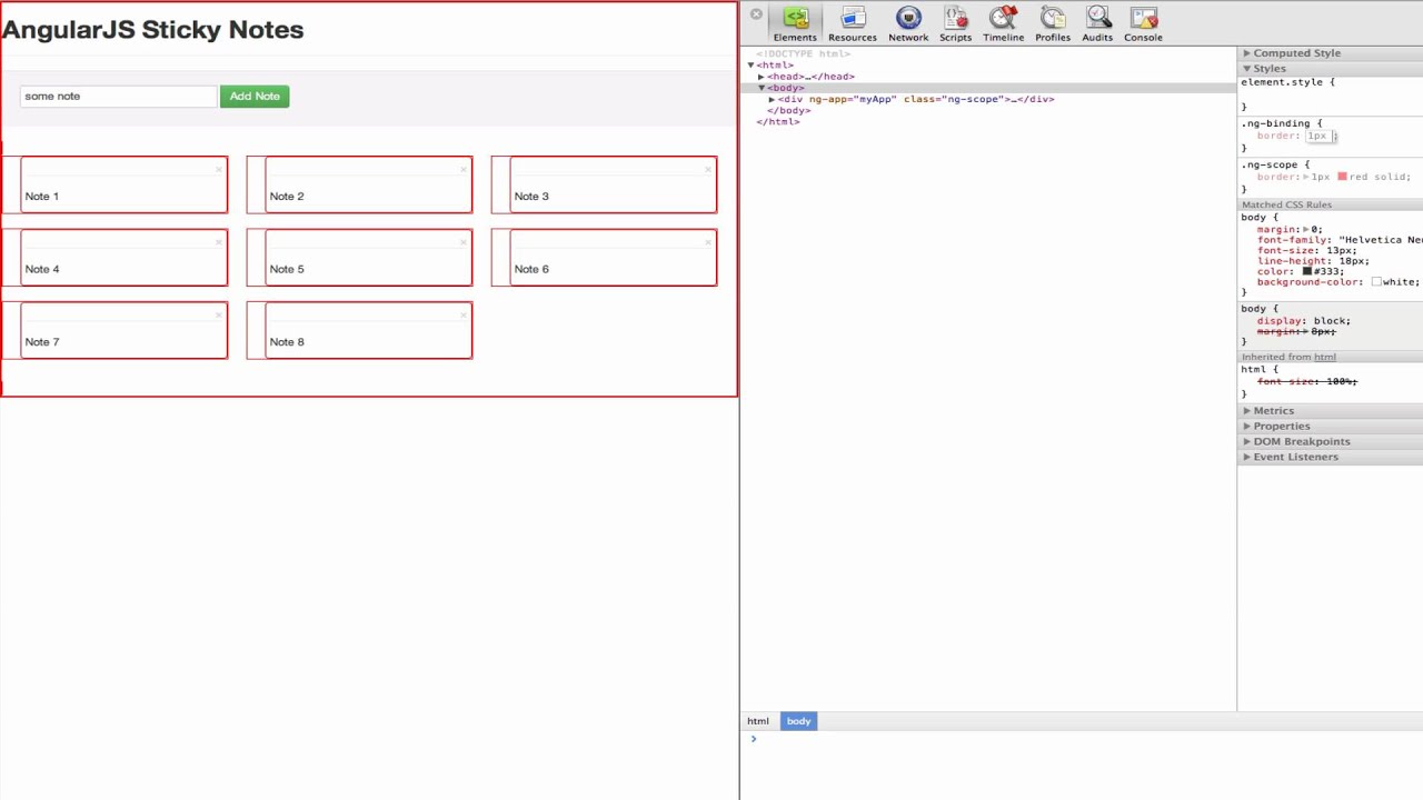 AngularJS - Handy Tricks With Developer Tools