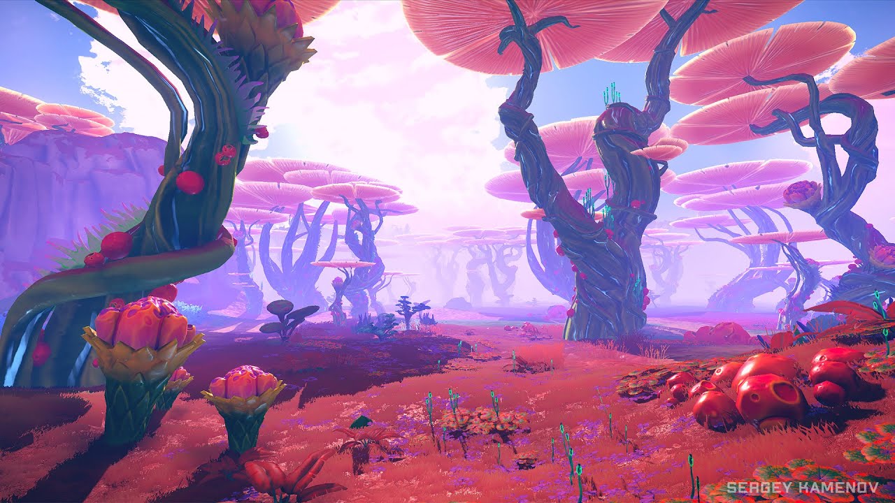 Twisty Forest Biome - Procedural 3D Environment Showcase