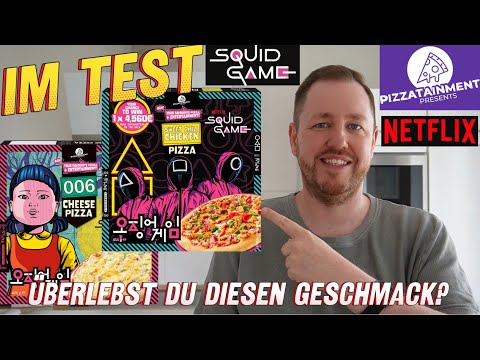 Pizzatainment: "Squid Game" Sweet Chili Chicken & 006 Cheese Pizza im Test