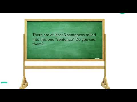 Chalk It Up - Run On Sentences