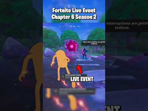Fortnite Mini Live Event in Chapter 6 Season 2 π³ #fortnite #shorts