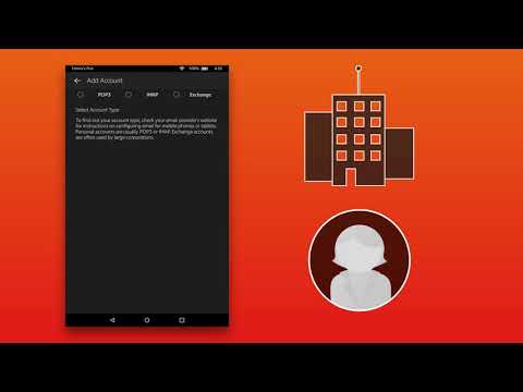 Amazon Fire Tablet: Email, Calendar & Contacts