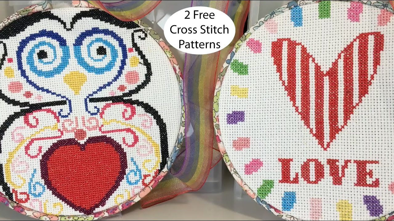 2 Free Cross Stitch Patterns