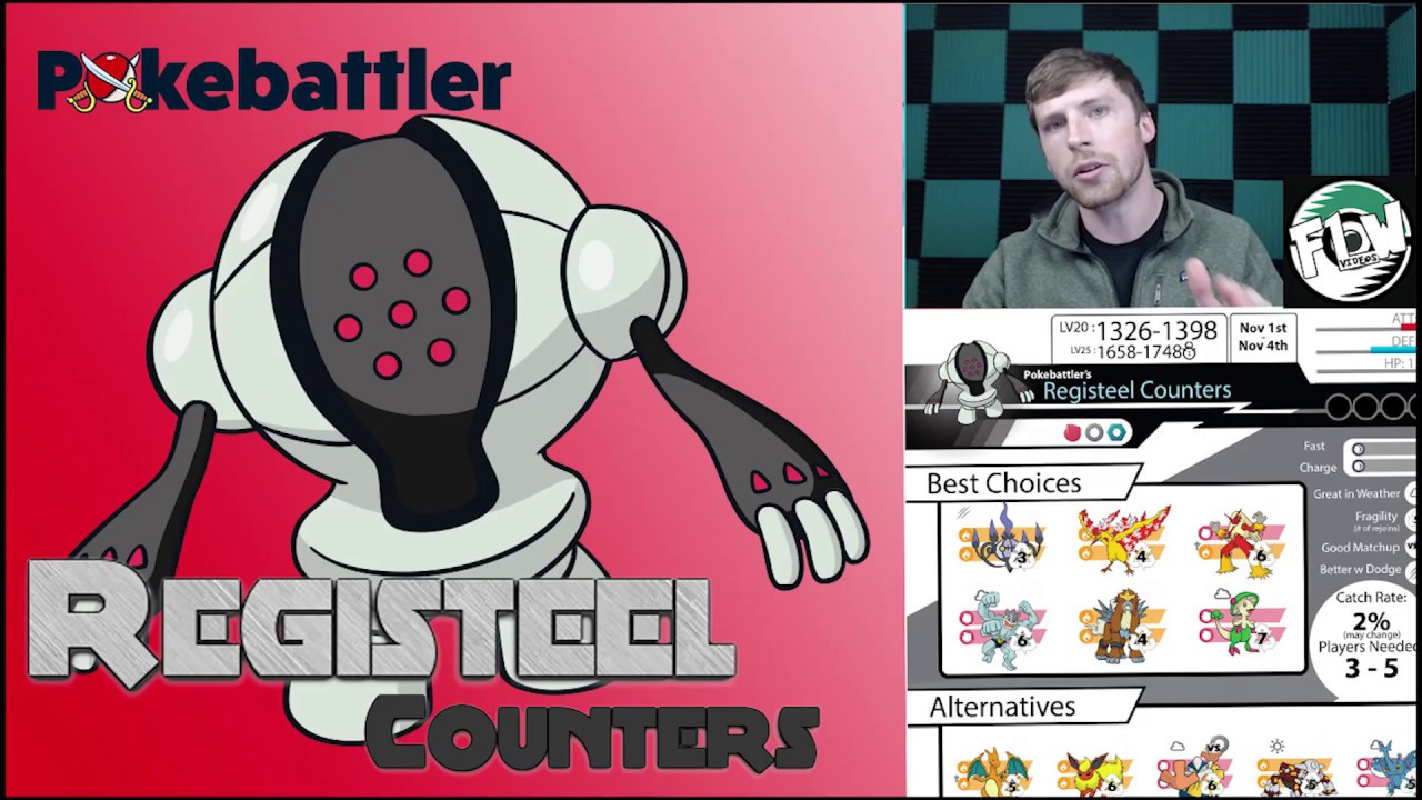 Pokebattler’s Comprehensive Registeel Raid Guide! | Pokebattler