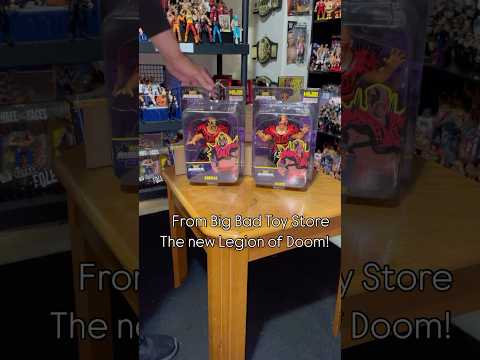 The New Legion Of Doom Figures from Big Bad Toy Store unboxing and quick review. Big Rubber Guys