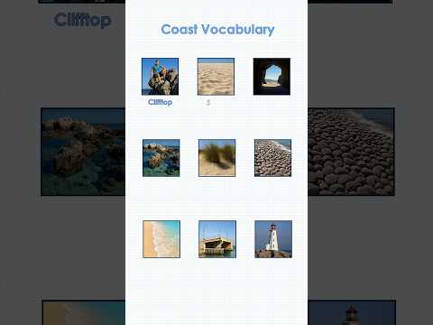 Learn Words | Coast Vocabulary