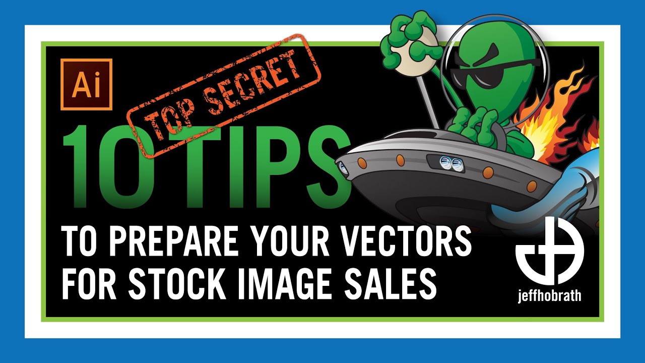 10 Tips for Vector Art Contributors to Get Your Stock Art Approved & Sold | Jeff Hobrath Art Studio