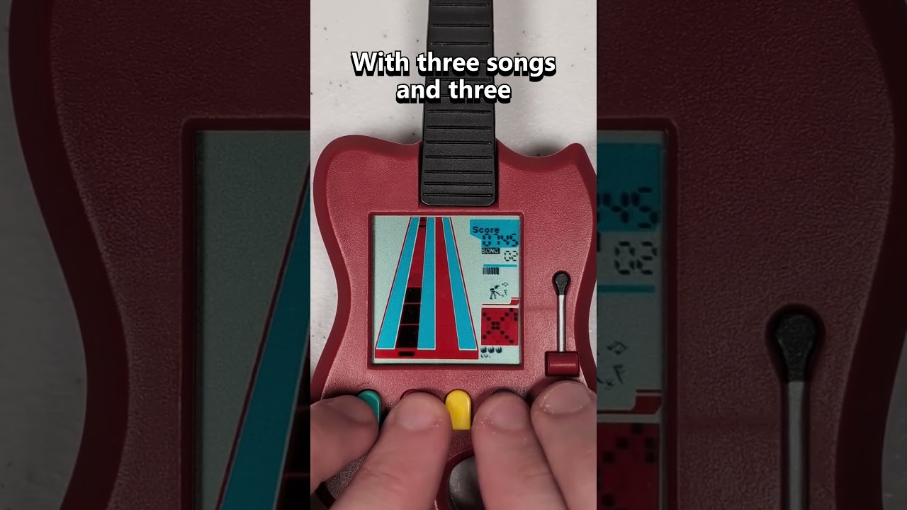 shelf shorts p18: guitar hero LCD game #guitarhero #2007 #wii #nostalgia #fyp #planetclue