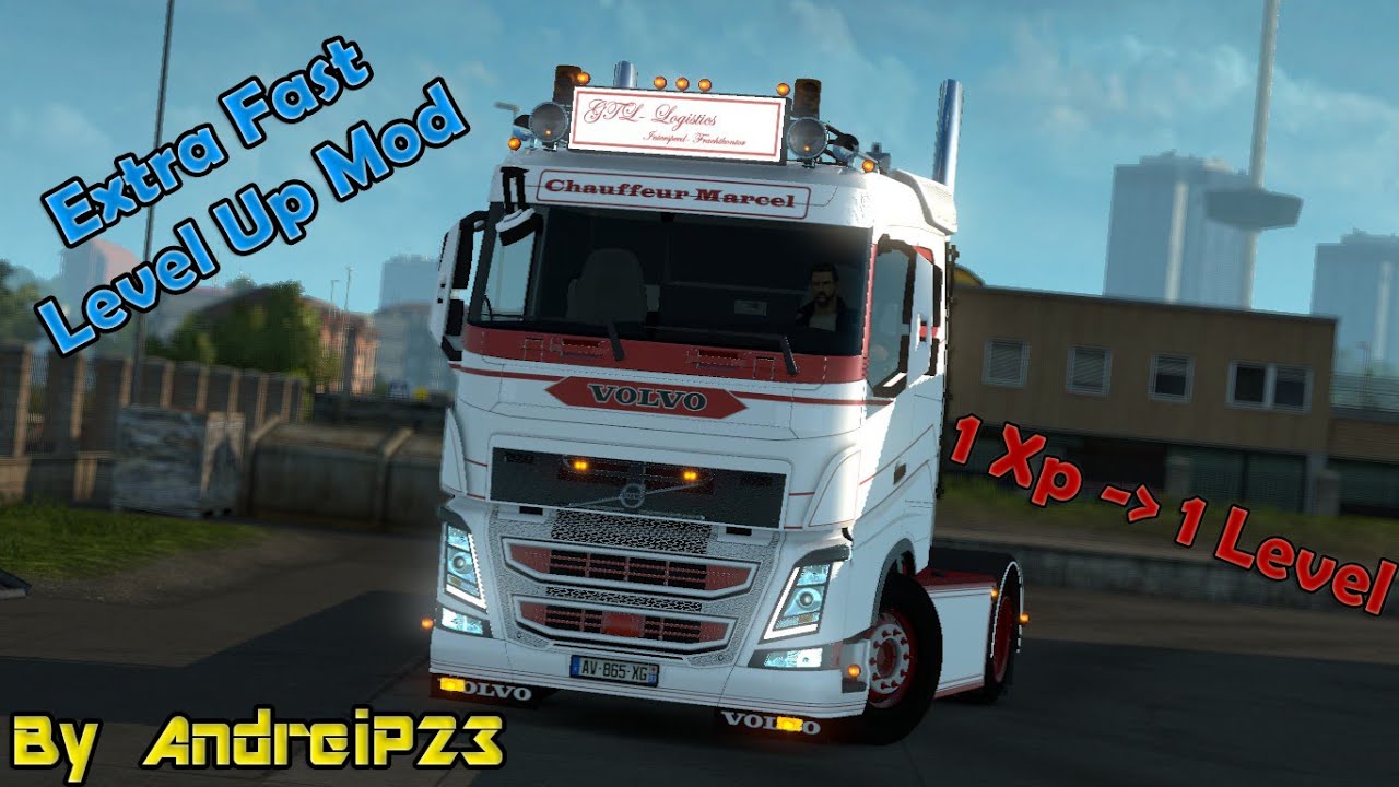 Extra Fast Level Up Mod By AndreiP23 - ETS 2