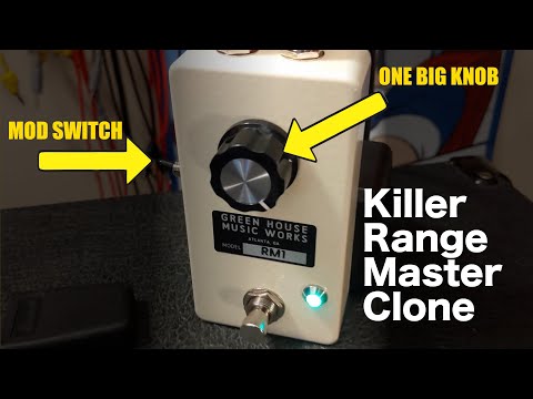 Green House Music Works RM1 - GERMANIUM Treble Booster (NPN) | Reverb