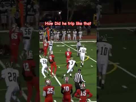 QB zone read trap. Defense gets gashed up front. #football