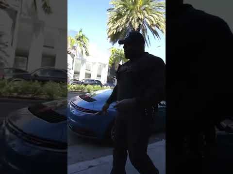 stopping security guards for a photoshoot! With Marilyn Hue