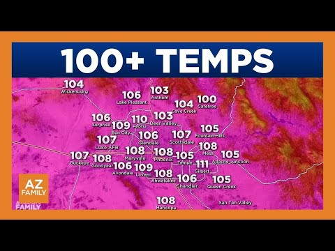 High pressure brings rising heat, health risks to Phoenix area