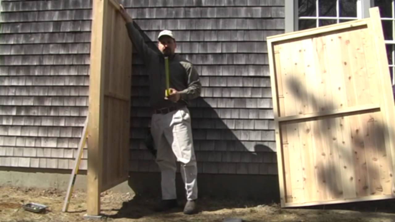 Cedar  : House Mount :  Standard Kit  - Tutorial - Cape Cod Shower Kits