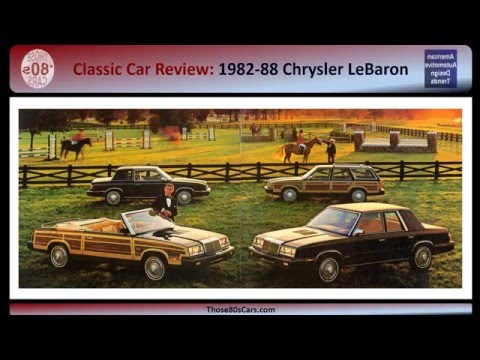 Those-80s-Cars Review: 1982-1988 Chrysler LeBaron