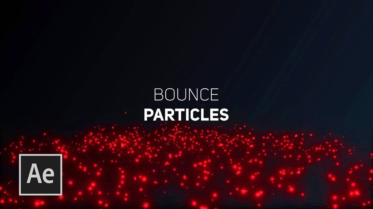 Create Bounce Particles on a Floor | After Effects Tutorial