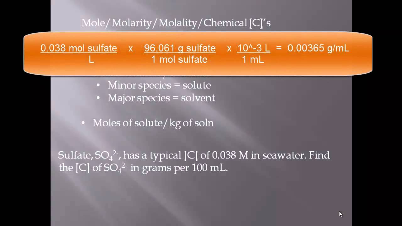 CHEM307 Chapter 1   SolnC;ChemicalMeasurements