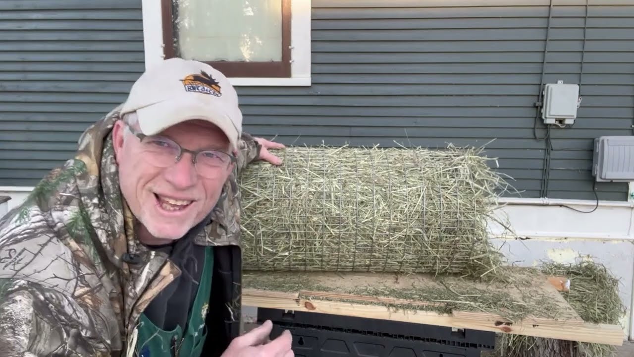 Building a Mallard Nesting tube  (Hen House) to attract ducks