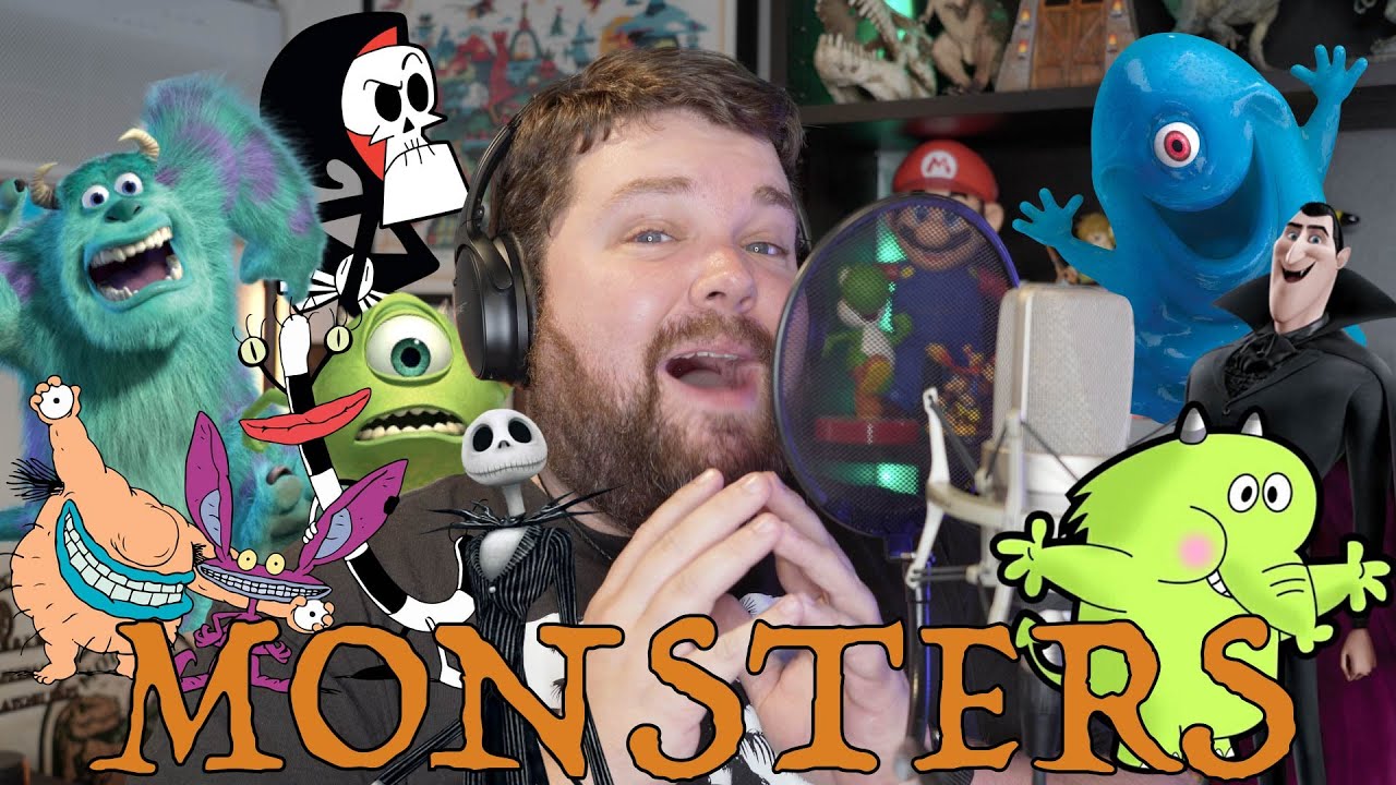 MyDisneyFix | Cartoon Monster Impressions | Brian Hull