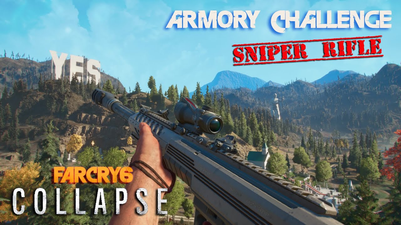 Sniper Rifle Armory Challenge || Far Cry 6 DLC Joseph Collapse || Mind Level 5