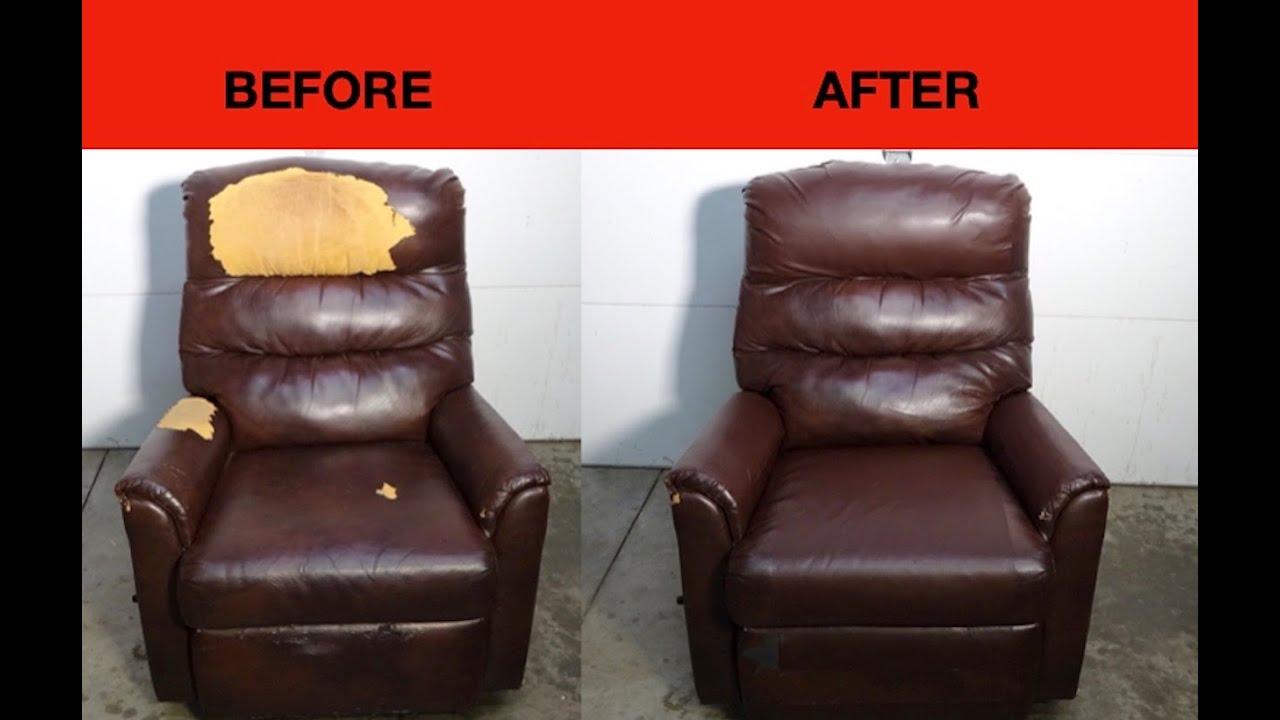 Self Adhesive Leather Patch Upholstery Repair - for Vinyl, Leather, Faux Leather and more