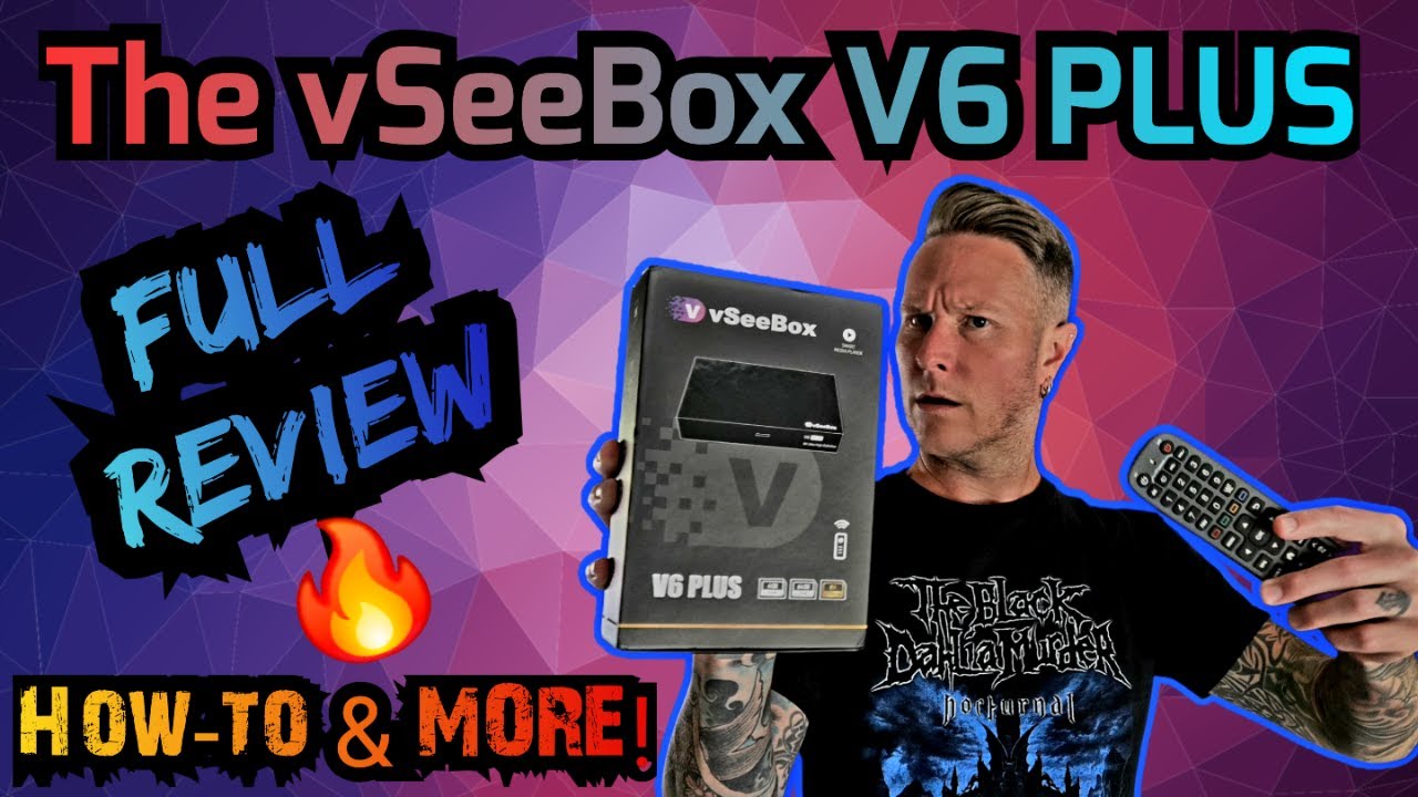 The vSeeBox V6 PLUS | INSANE Endless LIVE And VOD Streaming In One Box 🔥
