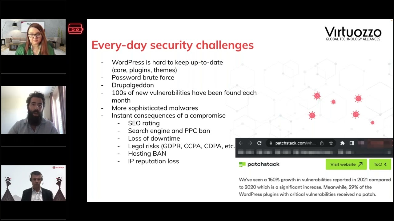 Next level application security with BitNinja Server Protection