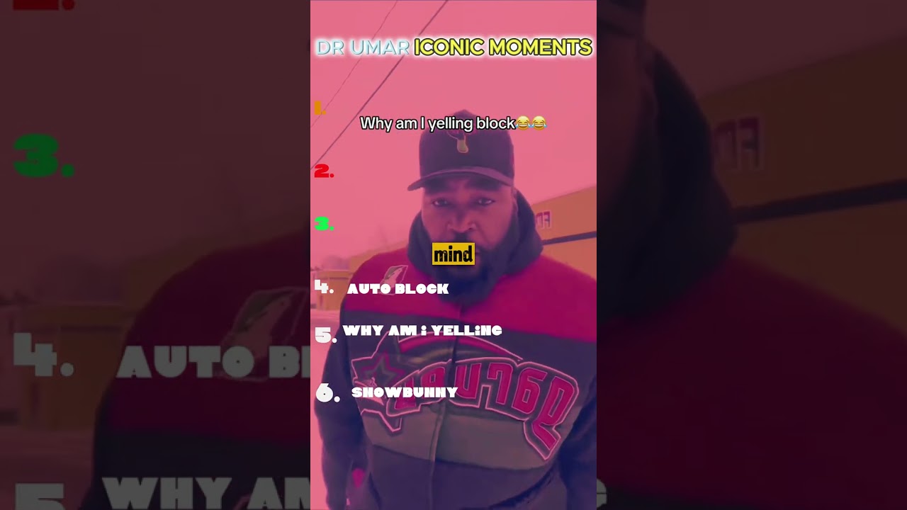 The Best of Dr. Umar: A Hilarious Compilation #funny