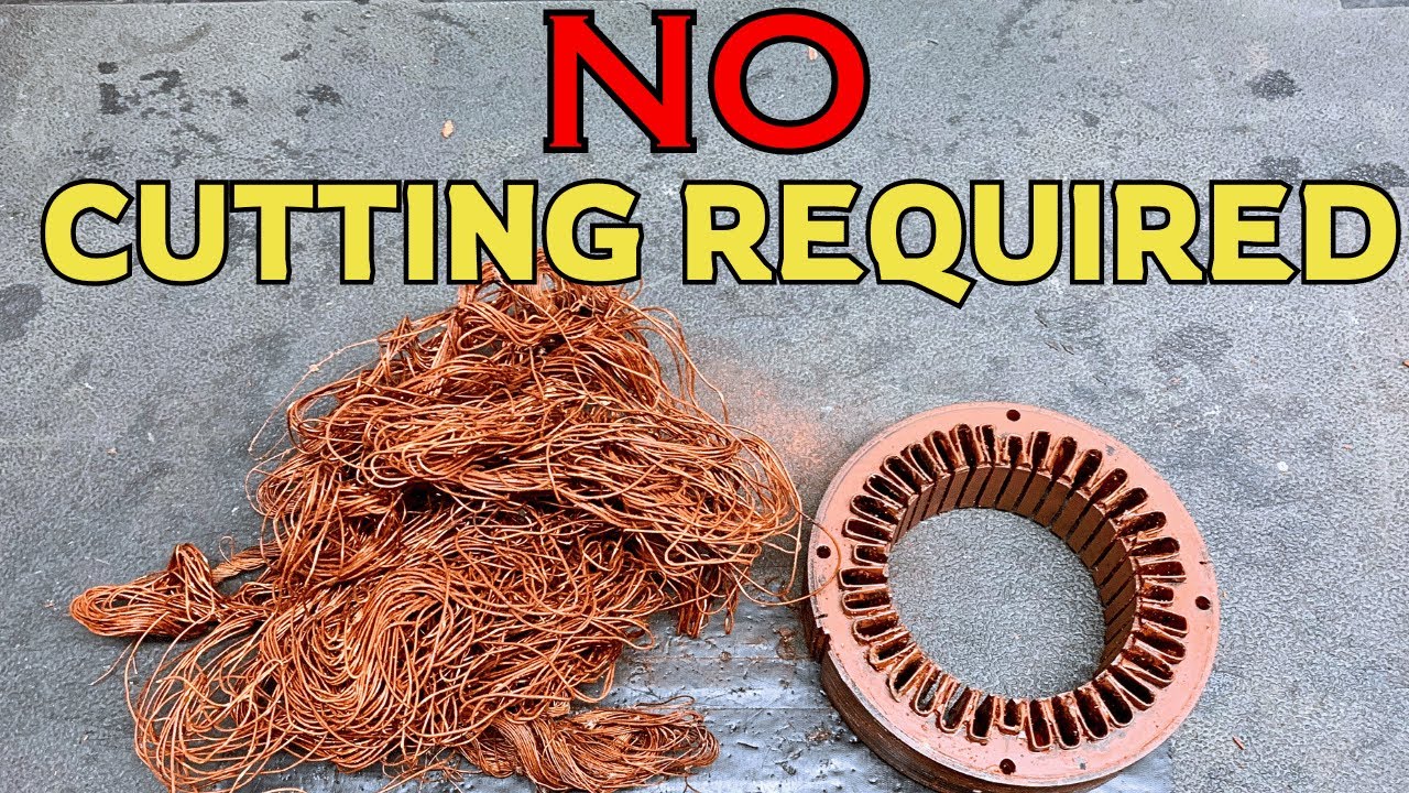New Method for Removing Copper from Motors