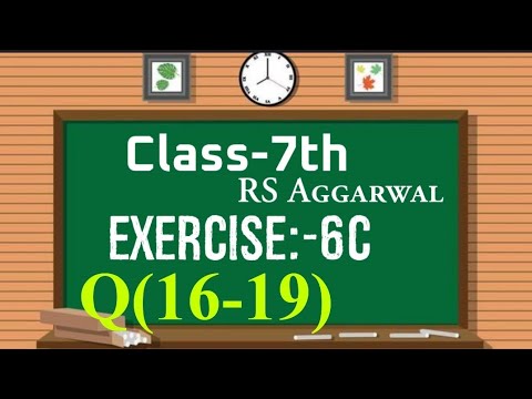 #7th#7thmath Algebraic Expressions 7th maths RS Aggarwal Solutions|ncert Exemplar 7th maths Solu
