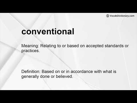 conventional Meaning