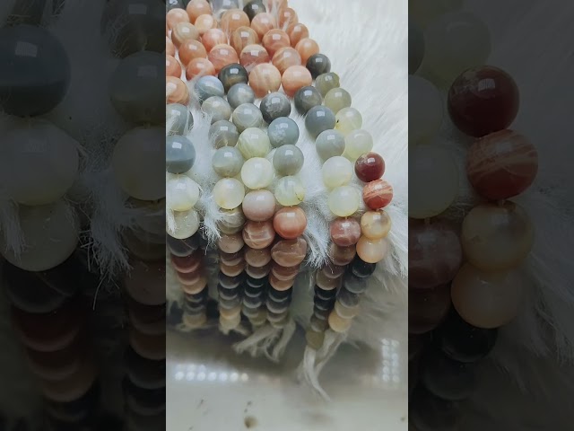 Moon Stone - Peach Moonstone Strands Trader - Retailer from Mumbai