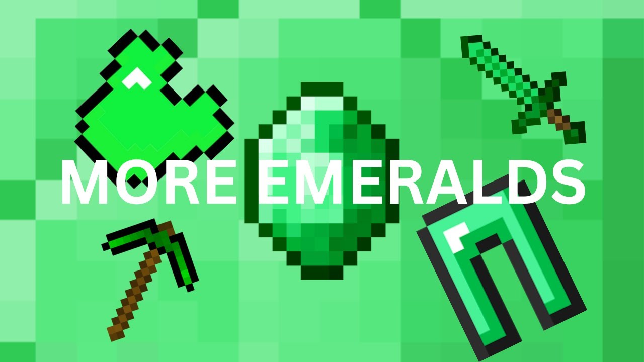 Mod Showcase | Emerald Armour & Tools!