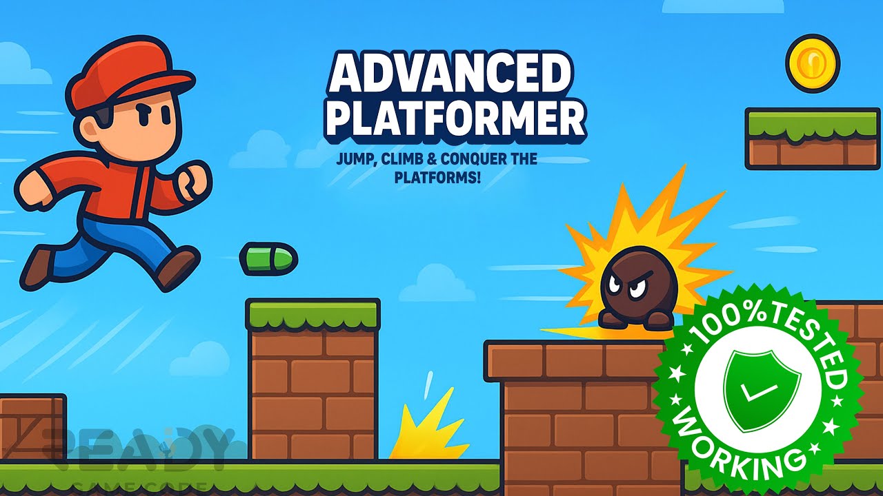 Advanced Platformer – Unity Game Source Code (Full Project)