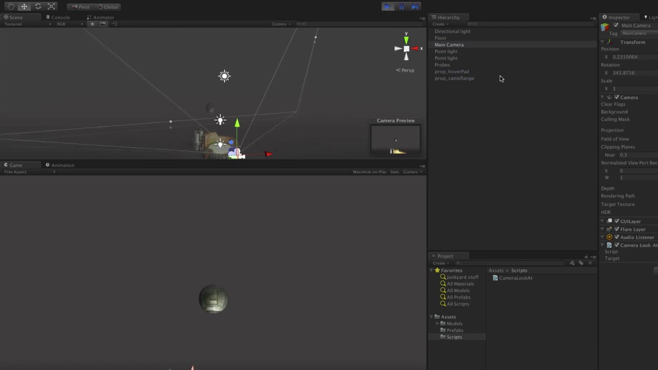 LookAt   Unity Official Tutorials