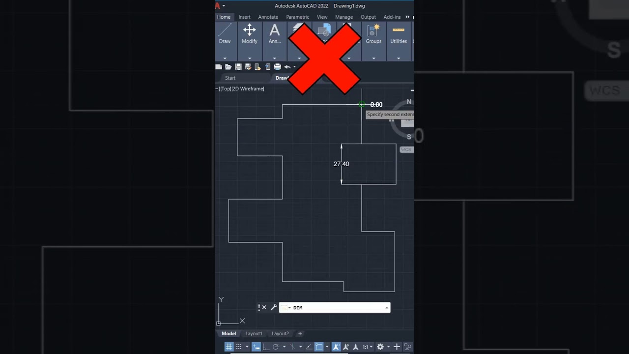 Auto Dimension in AutoCAD with YQArch | DDZ Command Tutorial