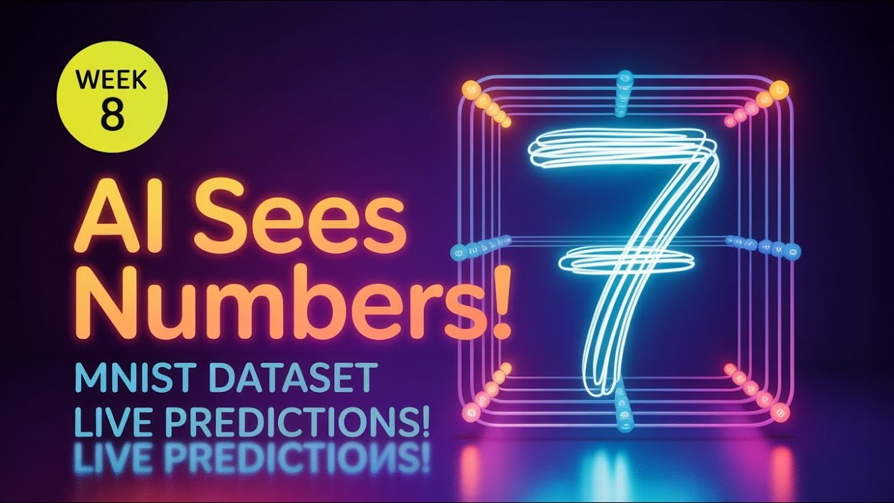 AI Sees Like Us! 🔍 CNN for Handwritten Digit Recognition | Data Science Project #8