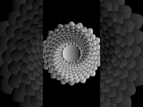 How to Make Floral Flower Design in Adobe Illustrator #Shorts #LogoDesign