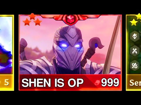 I MADE AN UNKILLABLE 3 STAR SHEN ⭐⭐⭐ | TFT Set 9