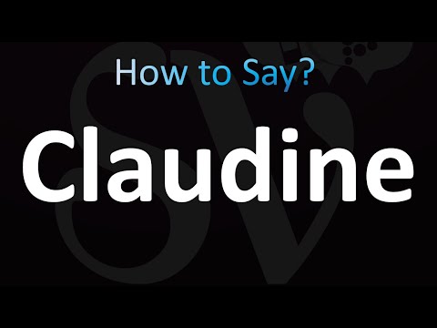 How to Pronounce Claudine (Correctly!)