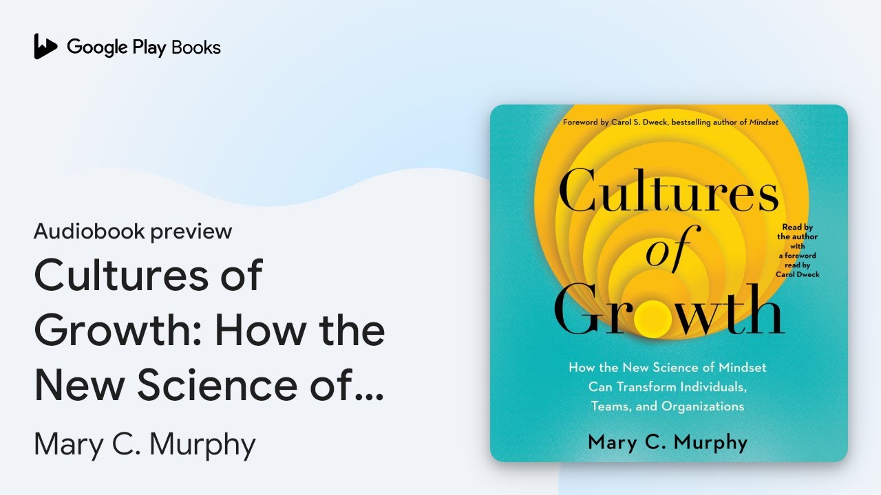 Cultures of Growth: How the New Science of… by Mary C. Murphy · Audiobook preview