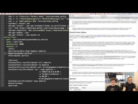 Episode 7 - Mile High Gopher's Website - Using systemd to Keep the App Running