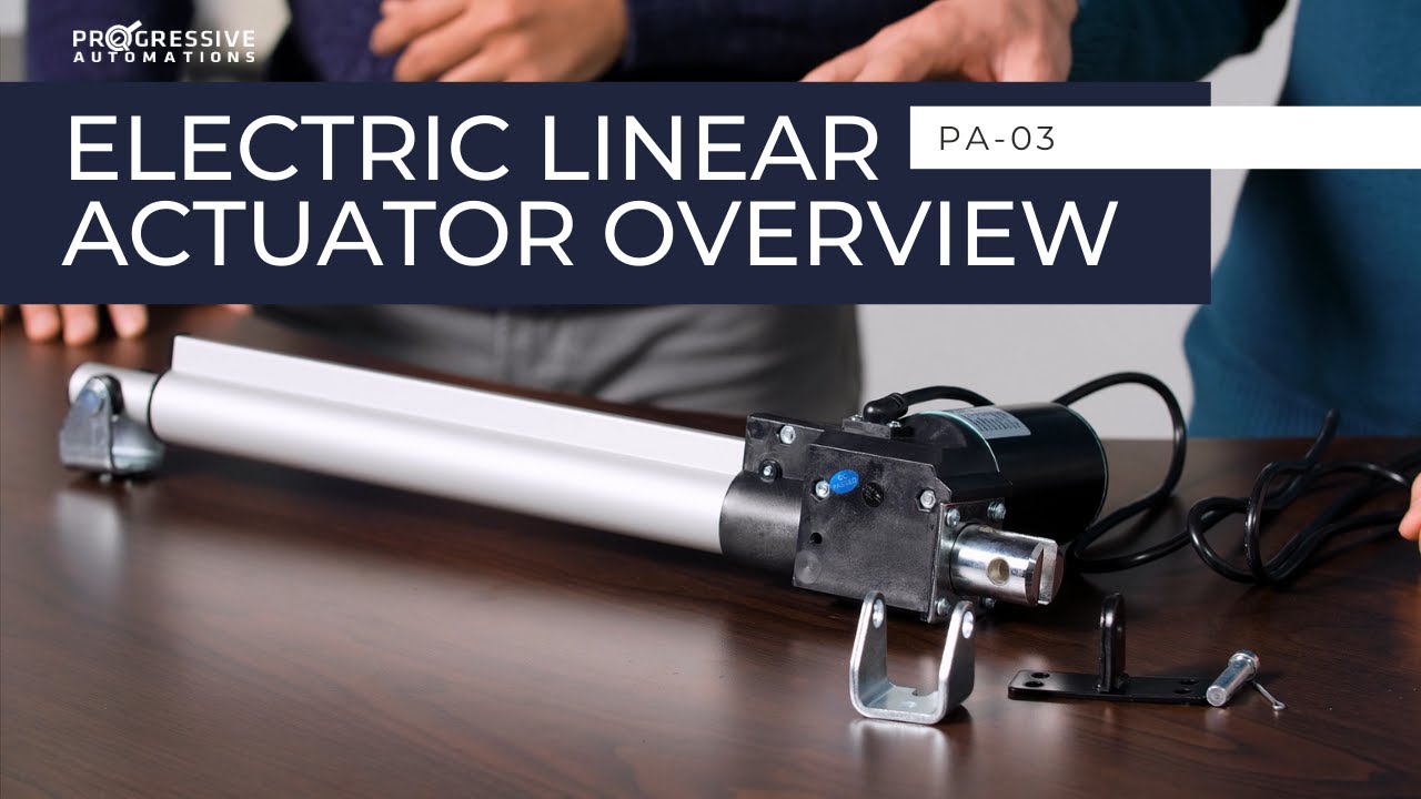 Standard Electric Linear Actuator | PA-03 Product Overview | Progressive Automations