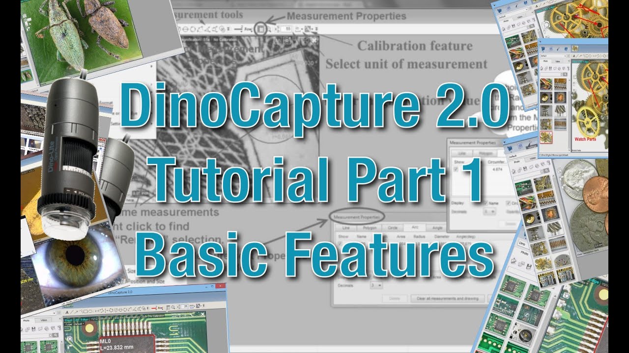 DinoCapture 2.0 Software Tutorial - Part 1: Basic Features