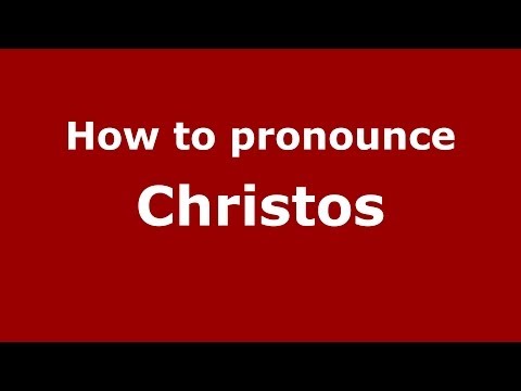 How to pronounce Christos (Italian/Italy) - PronounceNames.com