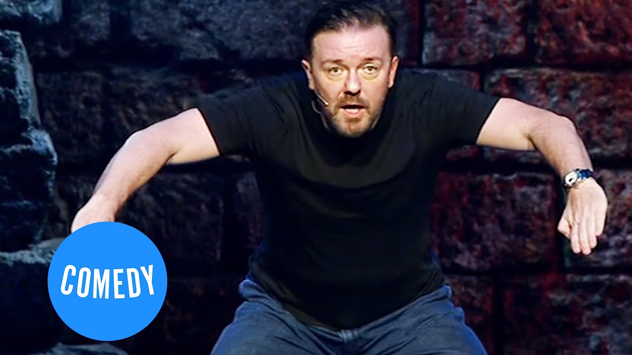 25 Minutes Of Top Notch Comedy From Ricky Gervais