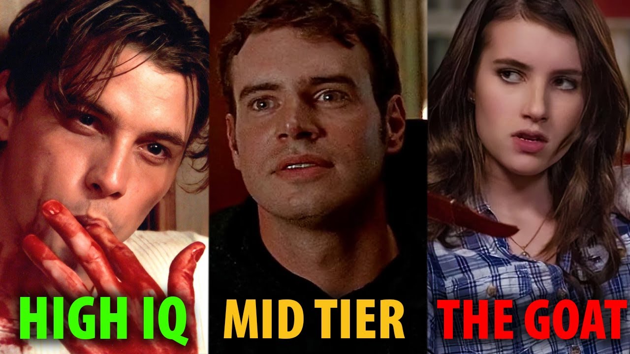 Ranking Every Ghostface From Dumbest to Smartest