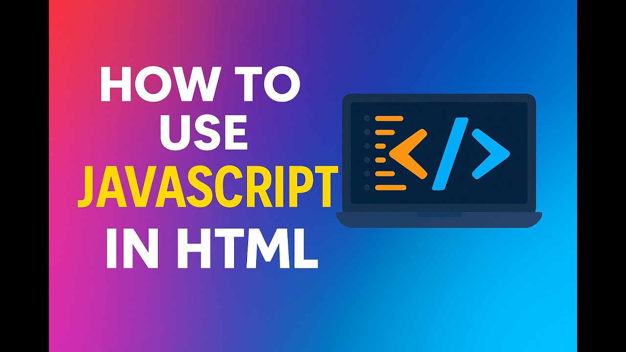 How to Use JavaScript in HTML - Part 2